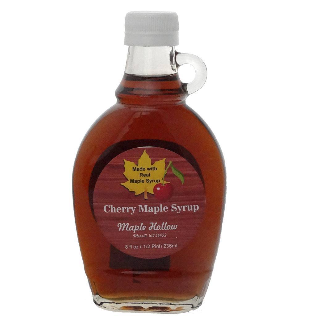 Maple Syrup, Cherry 8 oz — The Bramble Patch